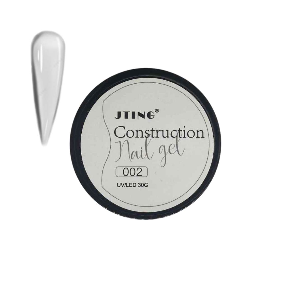 Gel de Construction N°002 30grs | COSMINTY | Spécialiste de l’onglerie ...